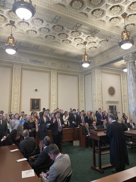 New Lawyers – Swearing-in – Oklahoma Supreme Court